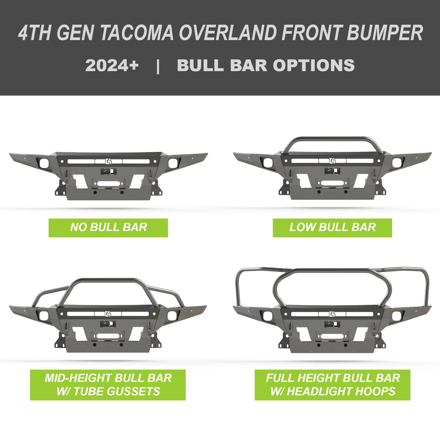 2024-2025 Tacoma Front Bumper | C4 Fabrication