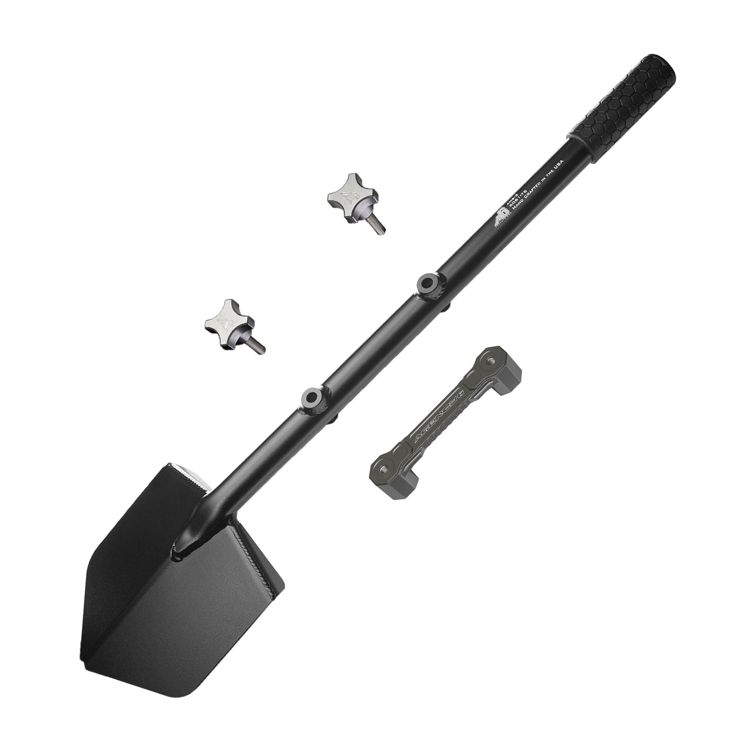 Shovel / Mount Combo - Black LONG Shovel / Grey SSM with Knobs & C4 ...