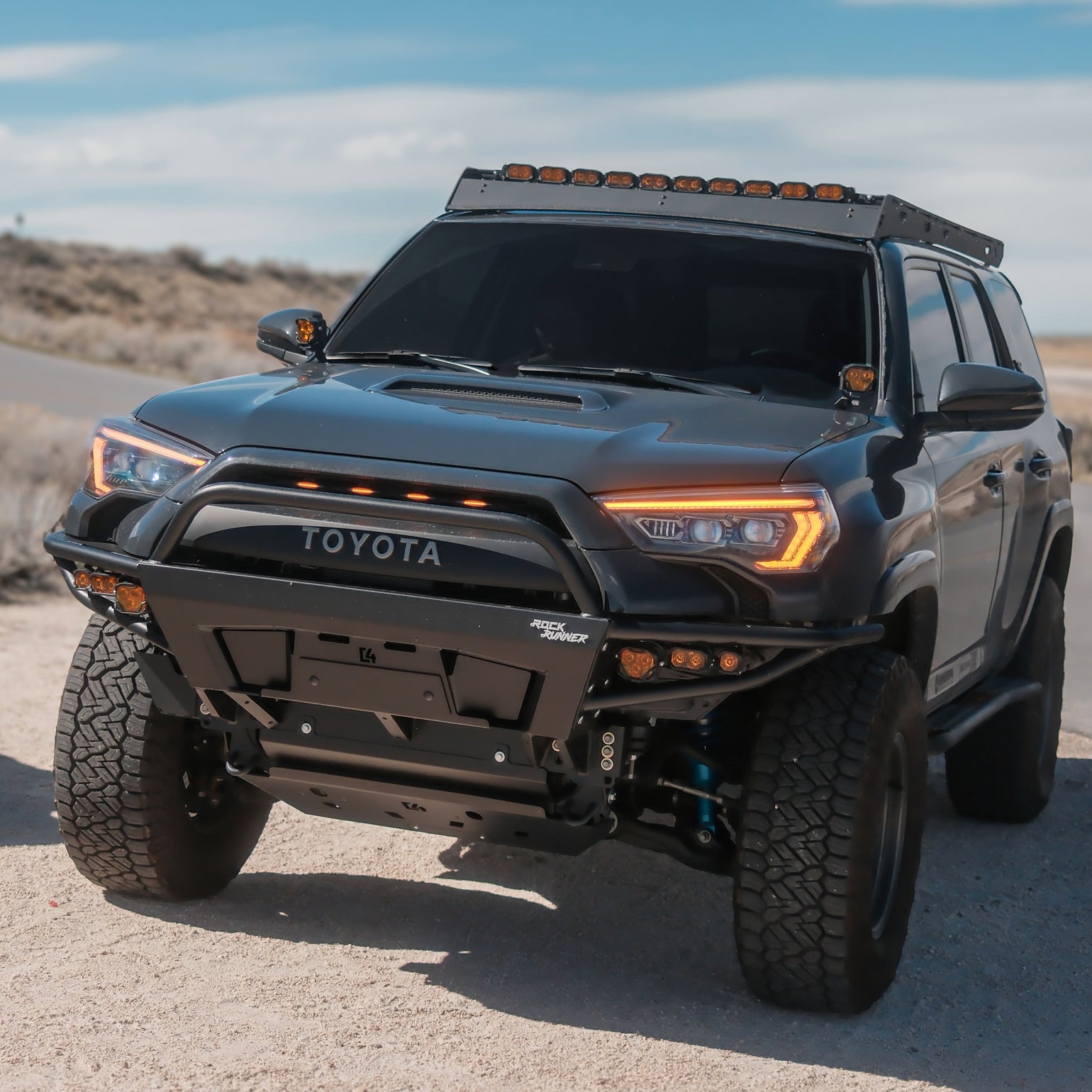 Rock Runner 4Runner Front Bumper | 5th-gen 2010-2024 & C4 Fabrication