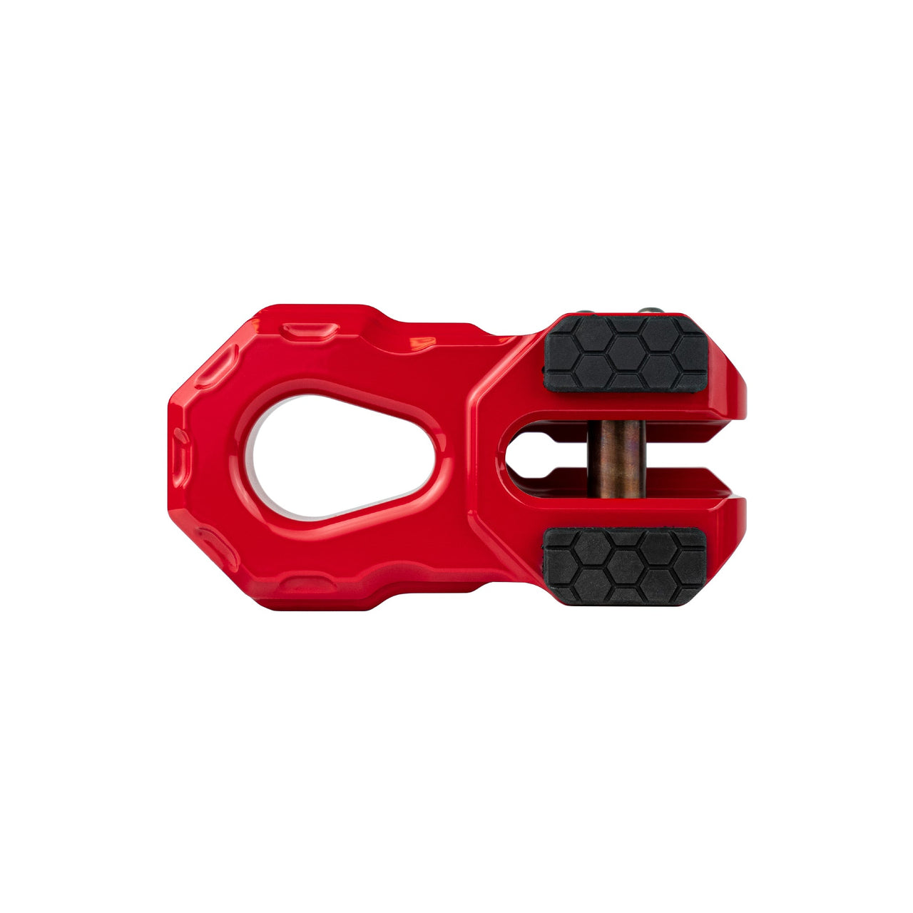 Billet Winch Shackle - Red & C4 Fabrication