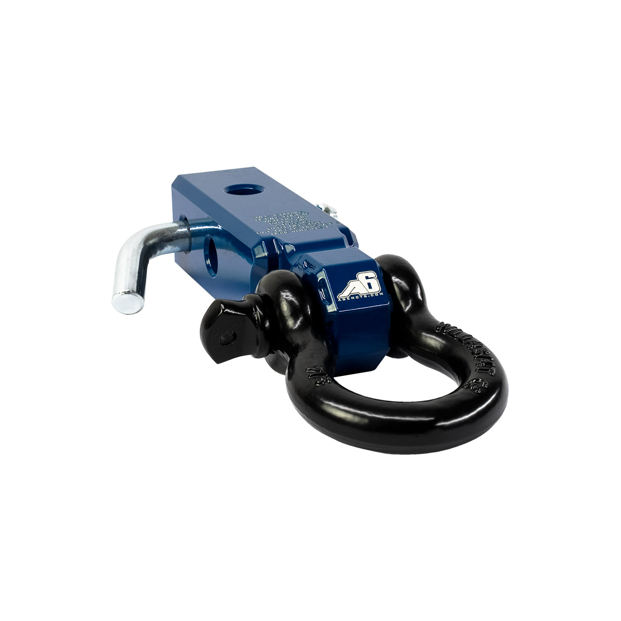 Shackle Block 2" Assembly - Blue - C4 Fabrication