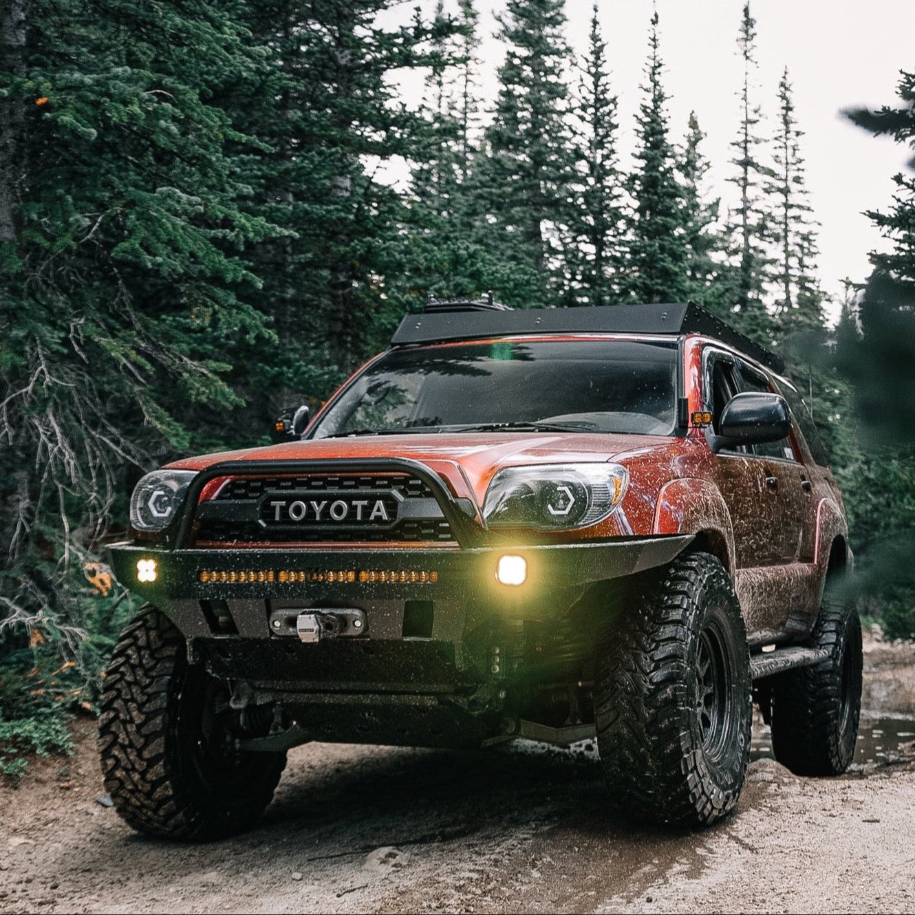 Front Bumper (Winch Ready) for 4th Gen Toyota 4Runner - C4 Fabrication