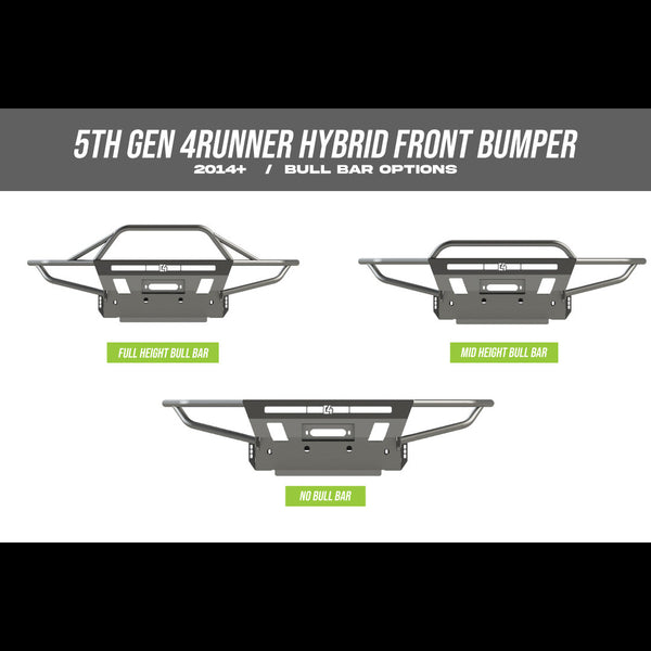 5th Gen 4Runner Hybrid Front Bumper | Winch Ready | C4 Fabrication