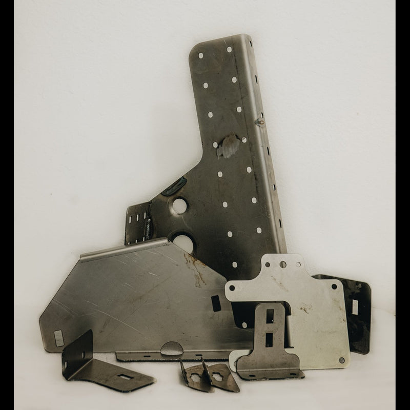 Rotopax and Maxtrax Mount for 4Runner Rear Bumper - C4 Fabrication